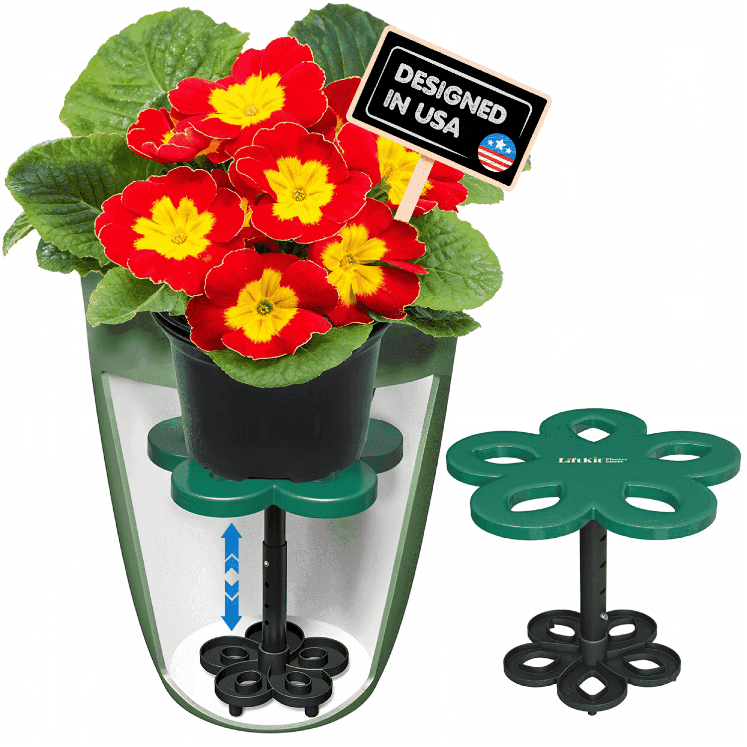 Short Tapered Plant Riser Fill Bottom of Tall Flower Pots and Large ...