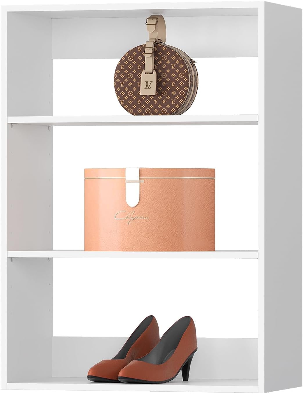 Short Tower Closet Unit, Modular Closet System, Wood Closet System ...