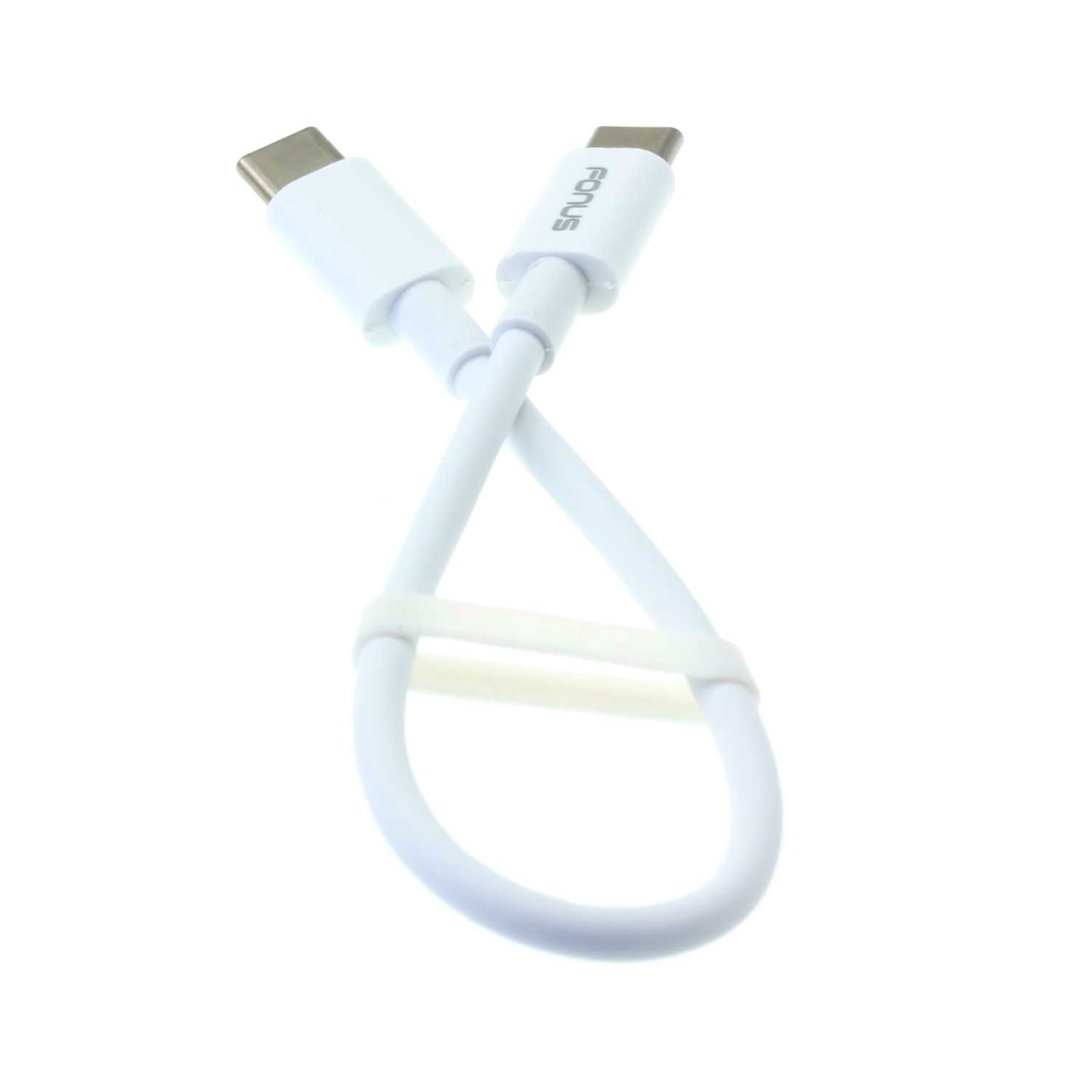Short Type-C to USB-C Cable for Samsung Galaxy S20 Fan Edition Phone ...