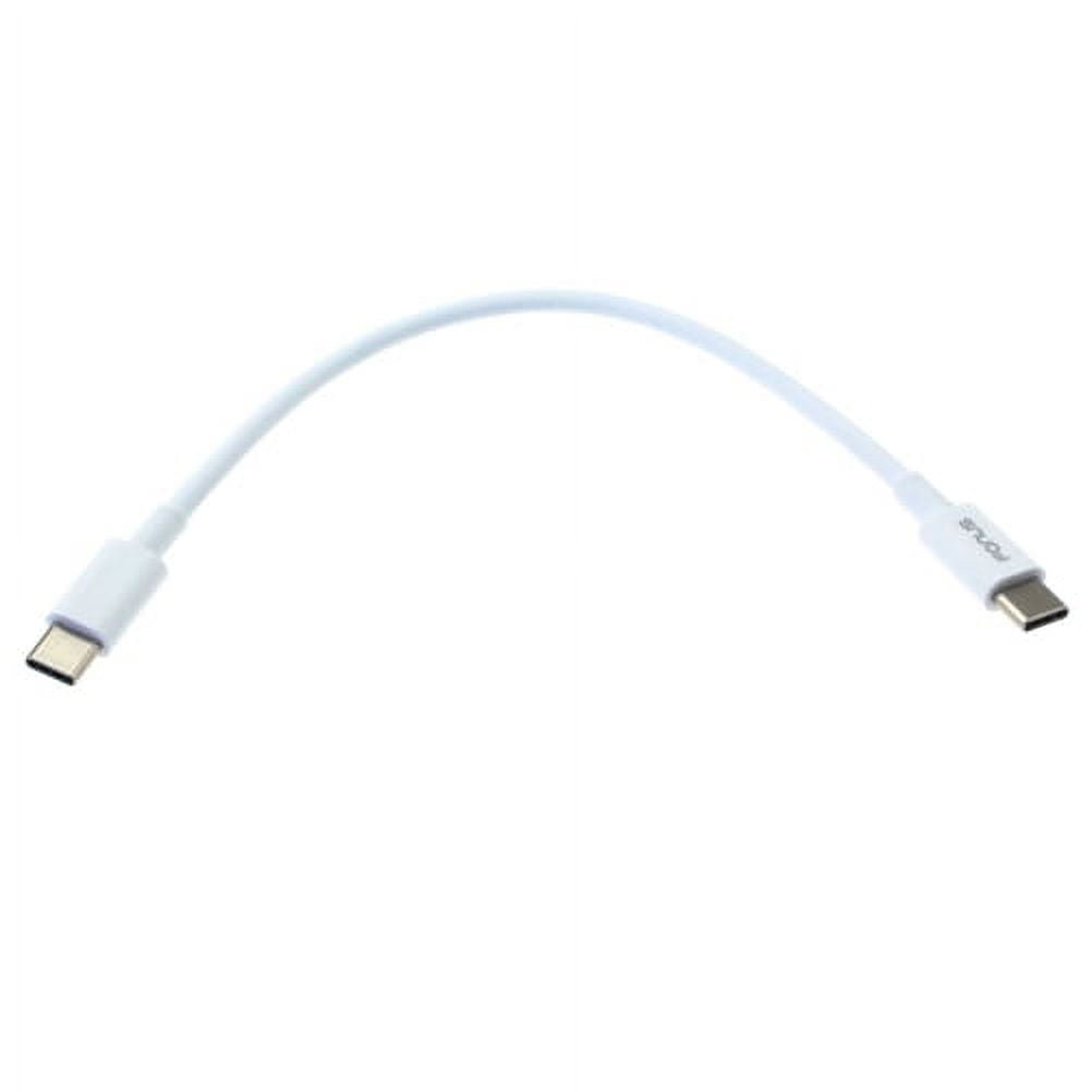 Short Type-C to USB-C Cable for TCL 20S, 20 SE, 10 5G UW, Pro 5G Phones ...