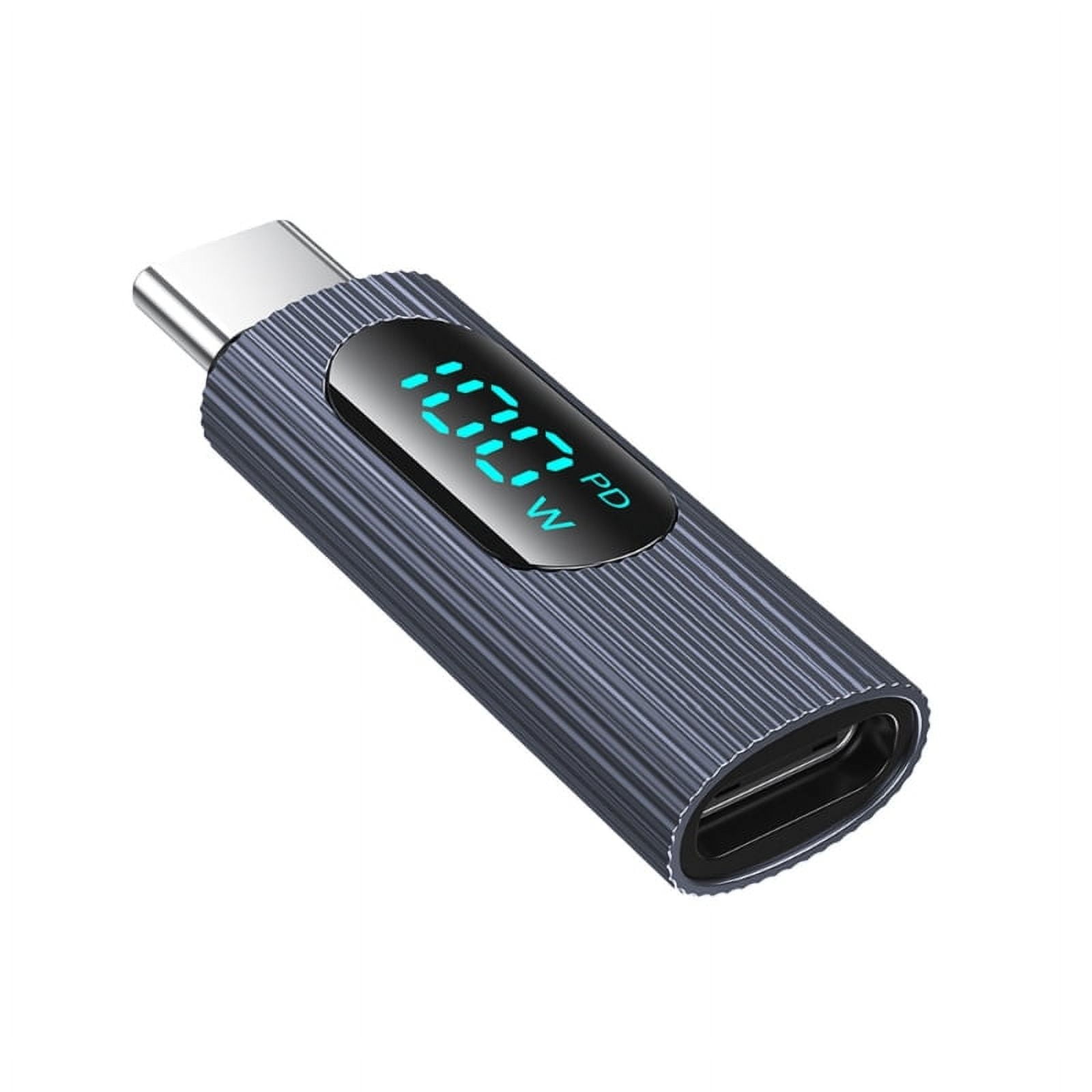 Short USB C Adapter Type C Male to Type C Female Adapters PD 100w Fast ...
