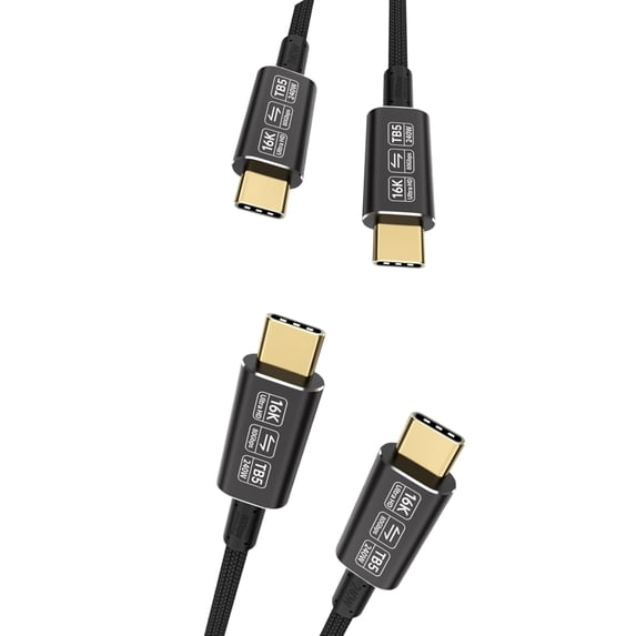 Short USB Cables Compatible with Thunderbolt 5 Cable[2-Pack 1FT ...