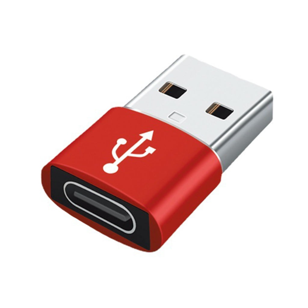 Short USB Type C Male Device to USB 3.0 Female Adapter Connectors OTG ...