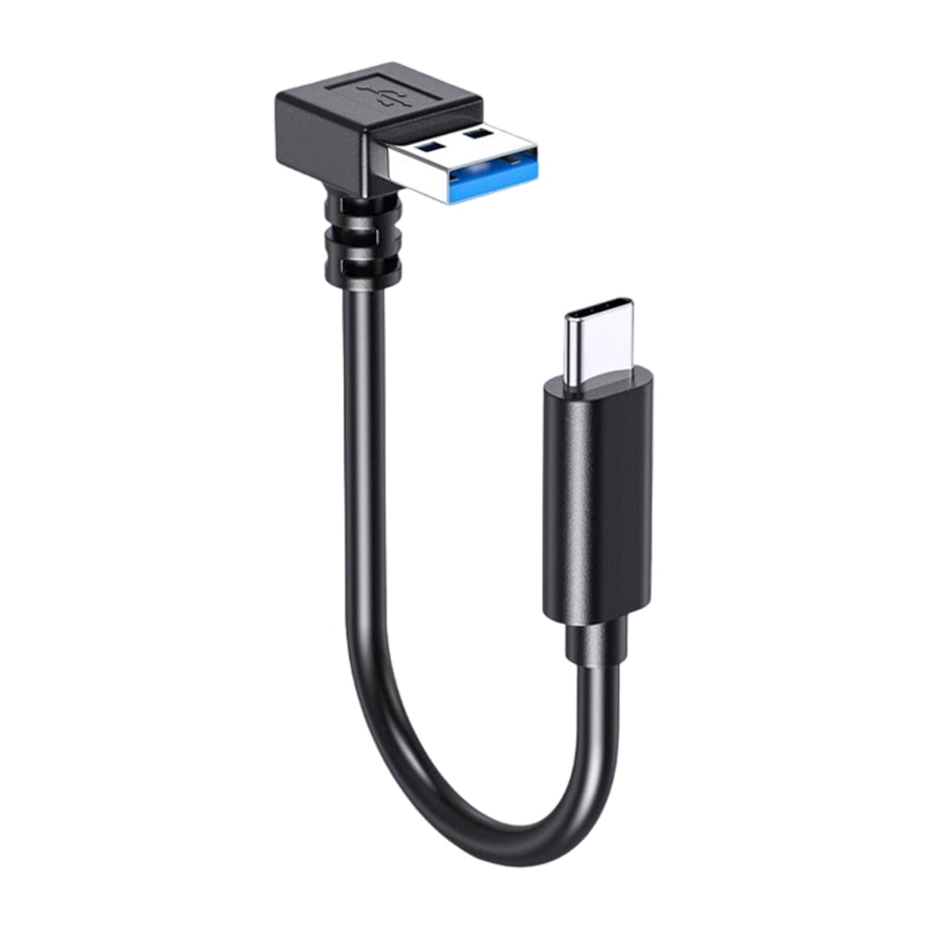 Short USB3.0 Cable Type C Cable Elbow Fast Charging USB3.0 to Type C ...