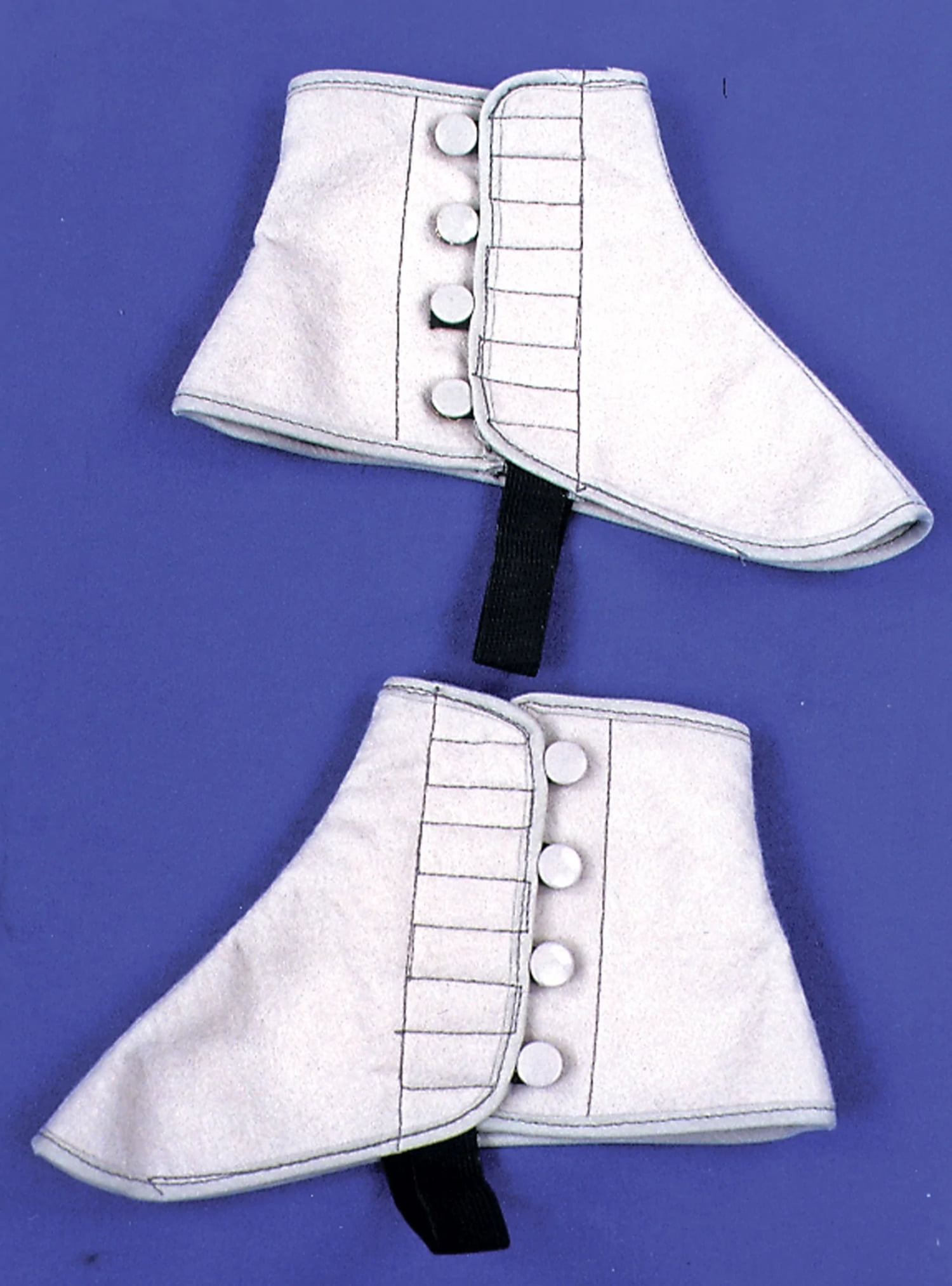 Short Vinyl White Spats Adult Halloween Accessory - Walmart.com