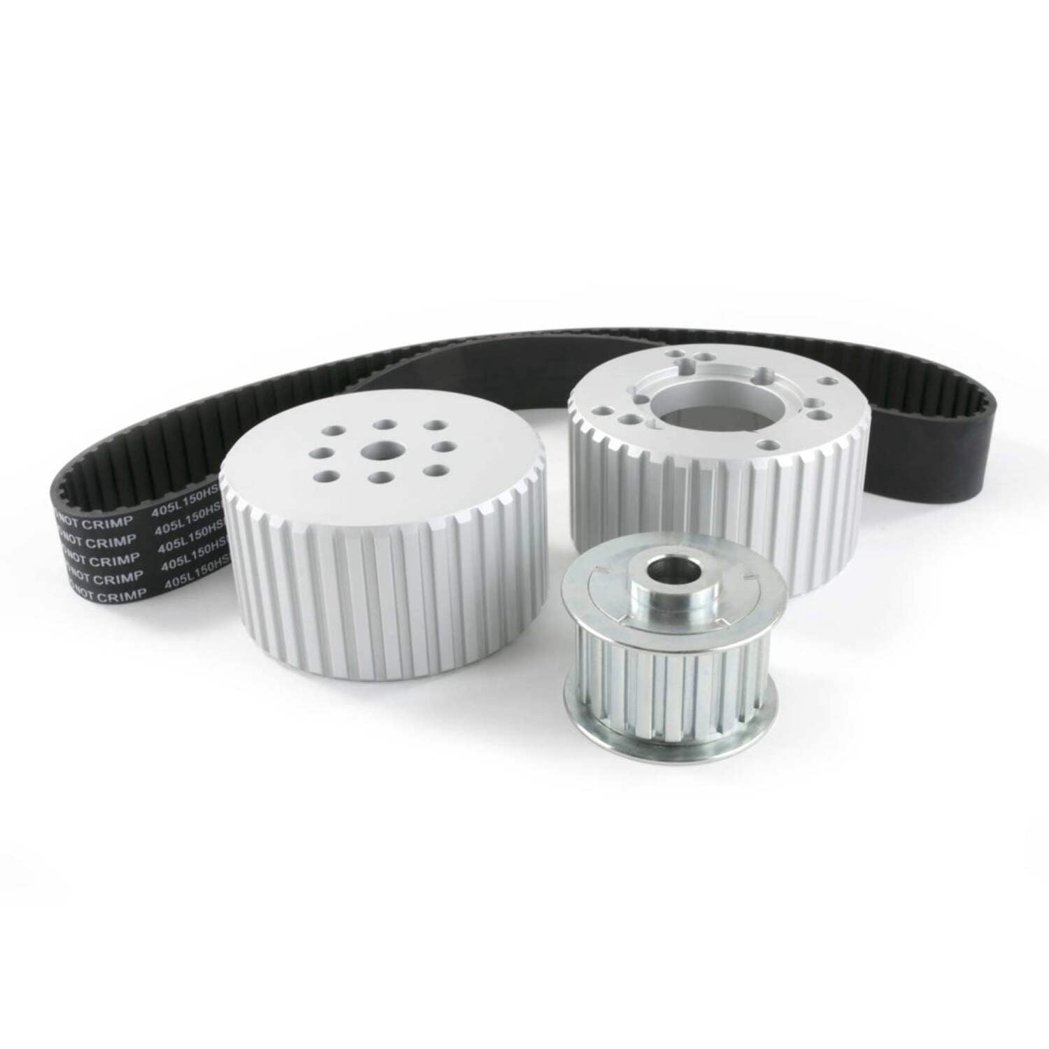 Short Water Pump Gilmer Style Belt Pulley Kit for Chevy Small Block ...
