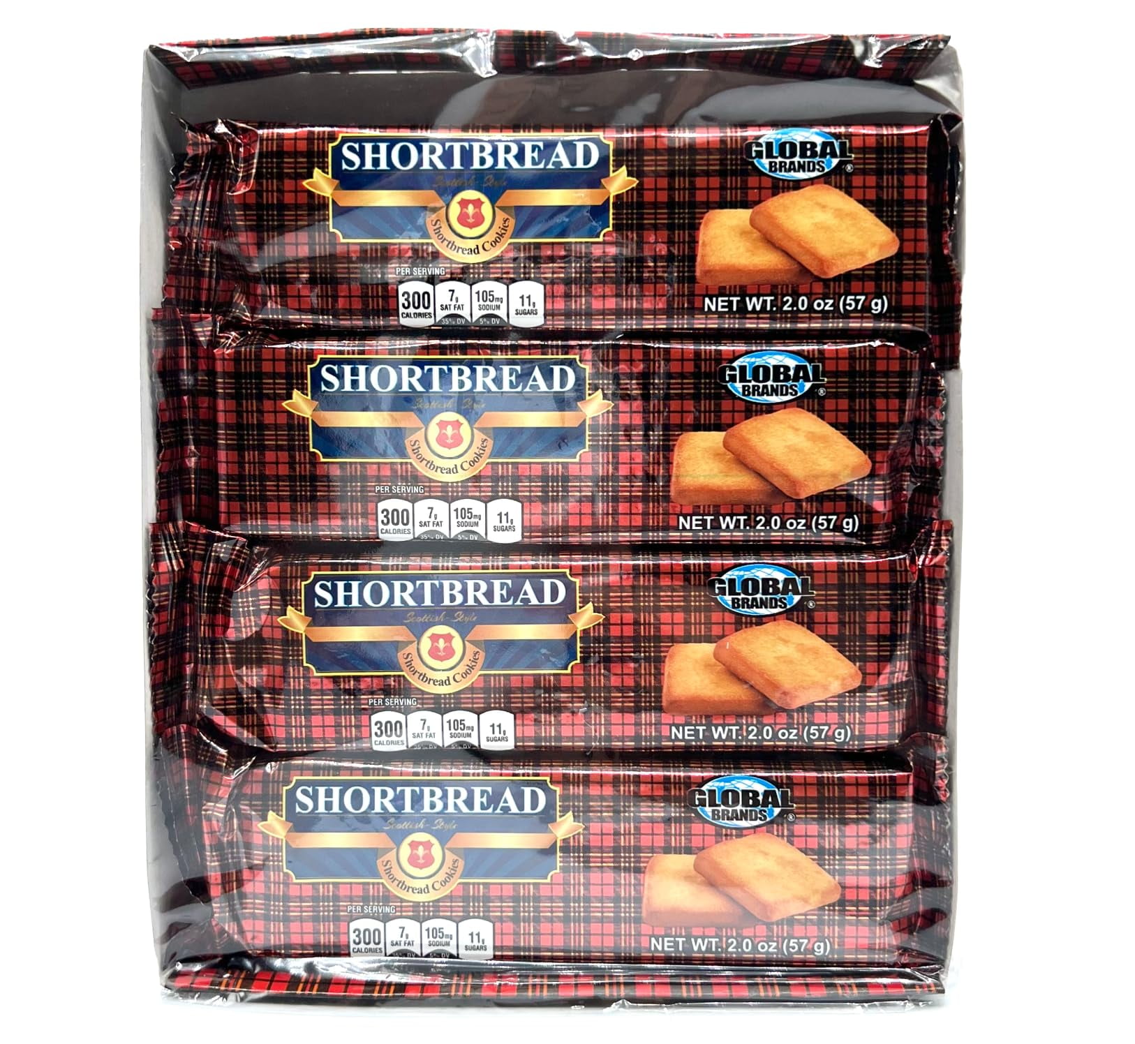 Shortbread Cookies, Individually Packaged - Walmart.com