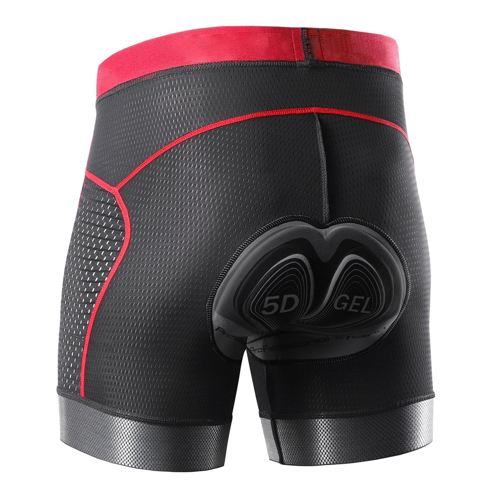 Shorts Arsuxeo Men Cycle Underwear Shorts 5D Gel Padded Quick Dry Bike ...