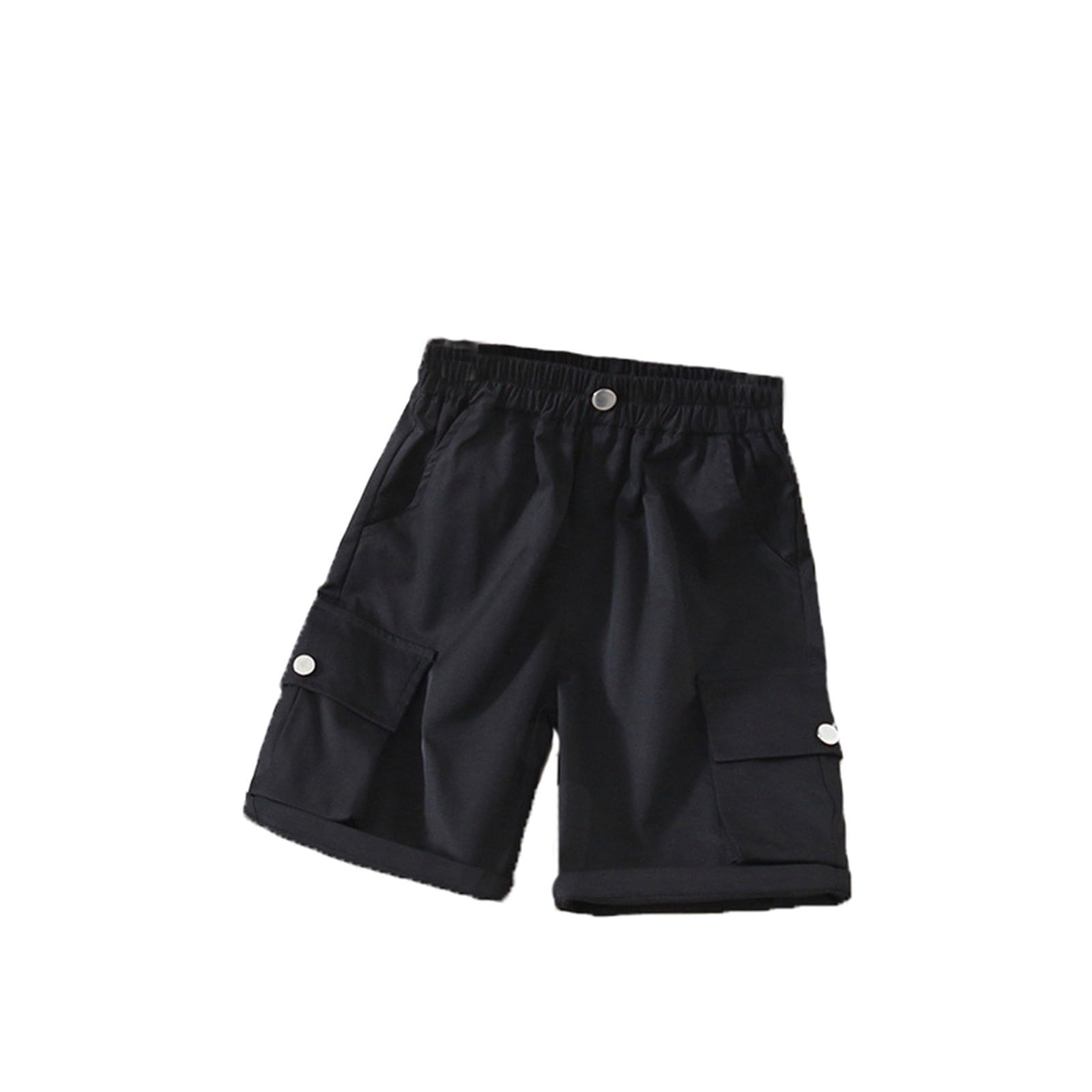 Shorts Boys Sports Pocket Drawstring Stretch Waist Color Cargo 5 ...