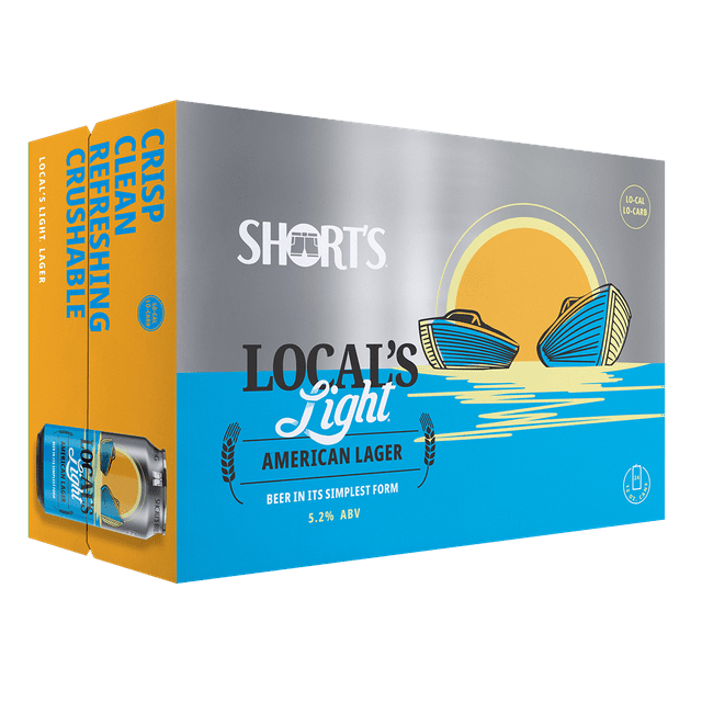 Shorts Local's Light Lager Beer, 24 Pack, 12 fl oz Cans - Walmart.com