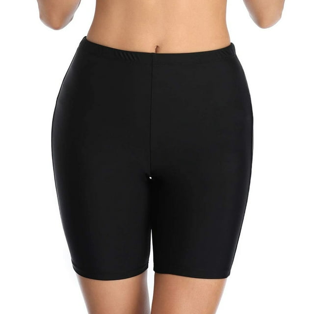 Shorts Women Bathing Swim Shorts Bottoms Suit Waisted Swimsuit High Swimwears Tankinis Set