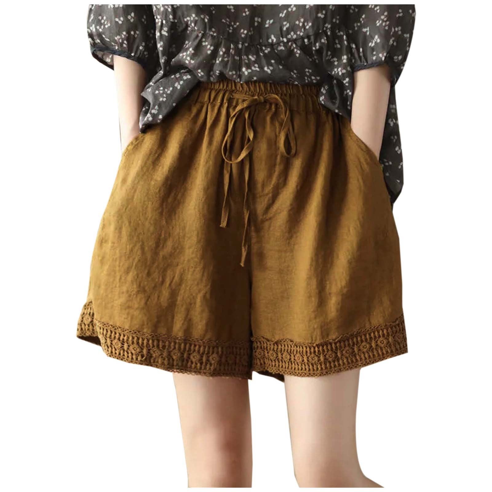 Shorts for Women Trendy, Shorts for Women Plus Size,Womens Casual ...