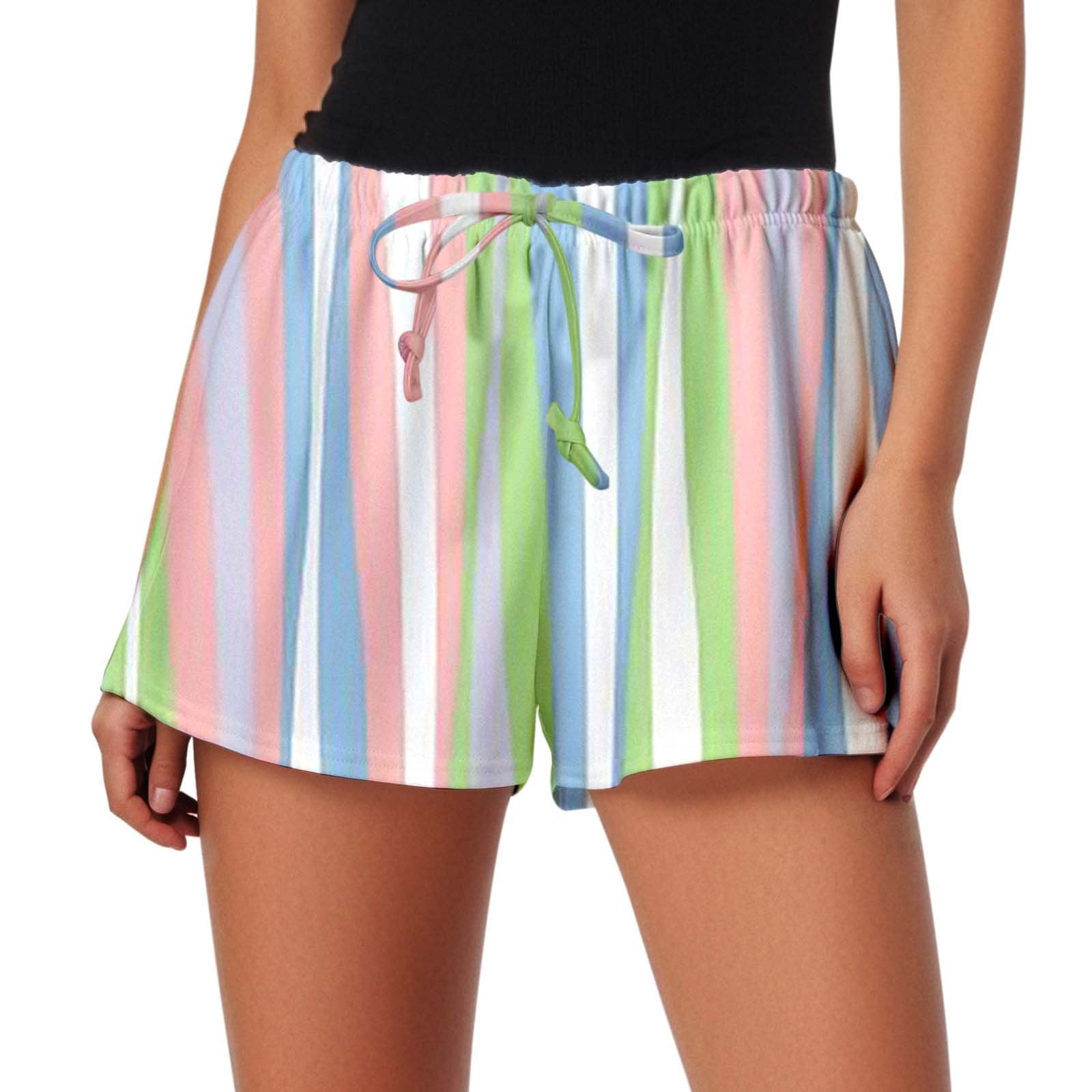 Shorts Women's Palazzo Boho Floral Trousers Summer Beach Loose Fit ...