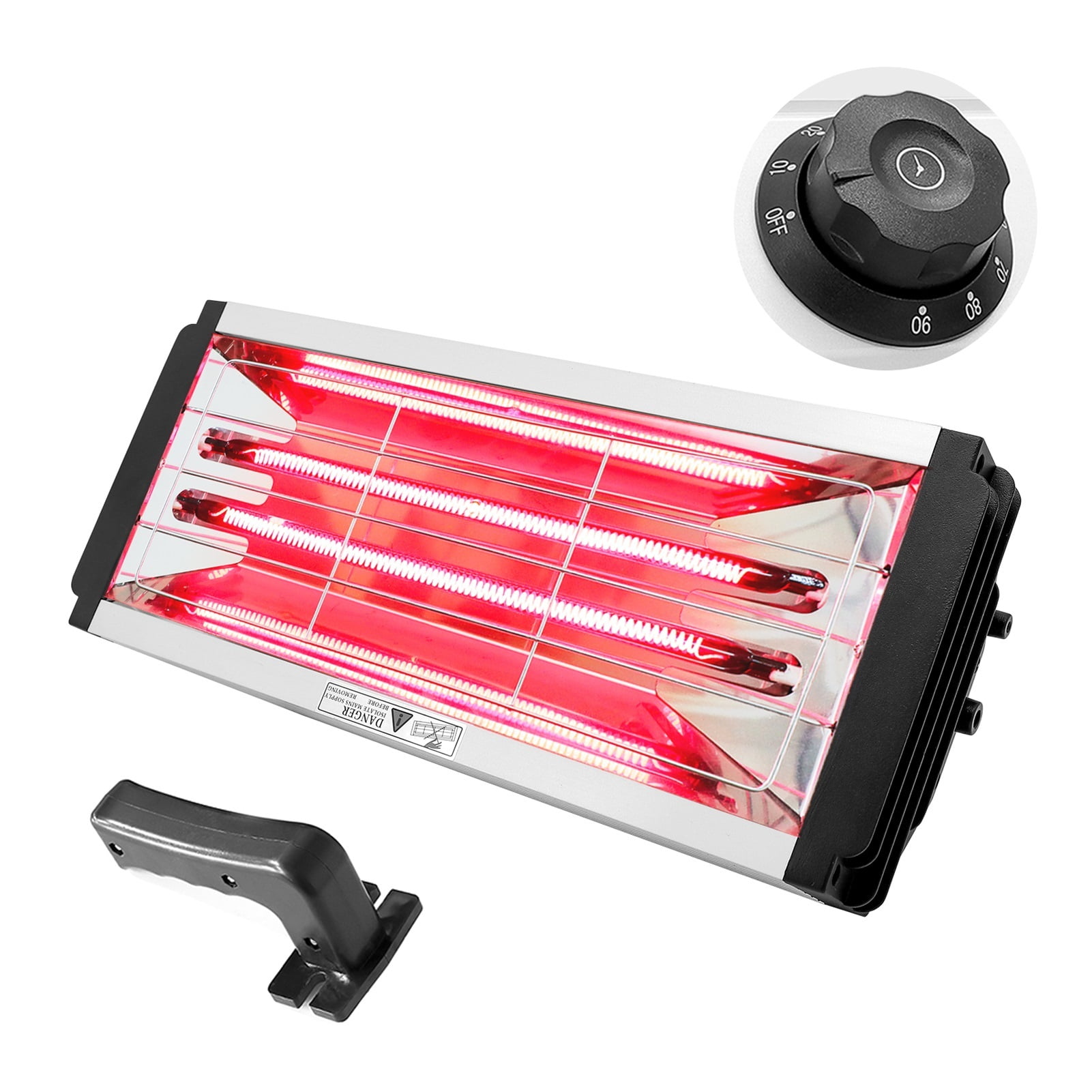 Shortwave Infrared Paint Curing Lamp Spray Baking Booth Light 2000W IR ...