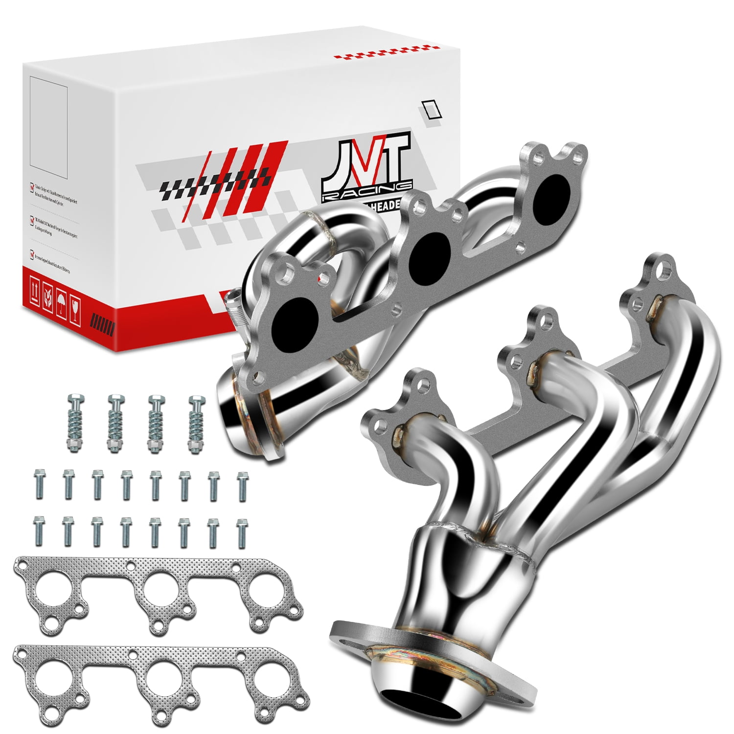 Shorty Stainless Steel Exhause Manifold Header For 05-10 Ford Mustang 4 ...