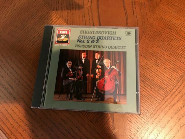 Pre-Owned - Shostakovich: String Quartets no 2 & 3 / Borodin Quartet (CD, EMI Angel (USA ...