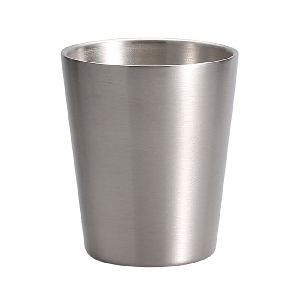 Shot Glass Stainless Steel Cup 180ml Drinking Vessel Anti-rust Small ...