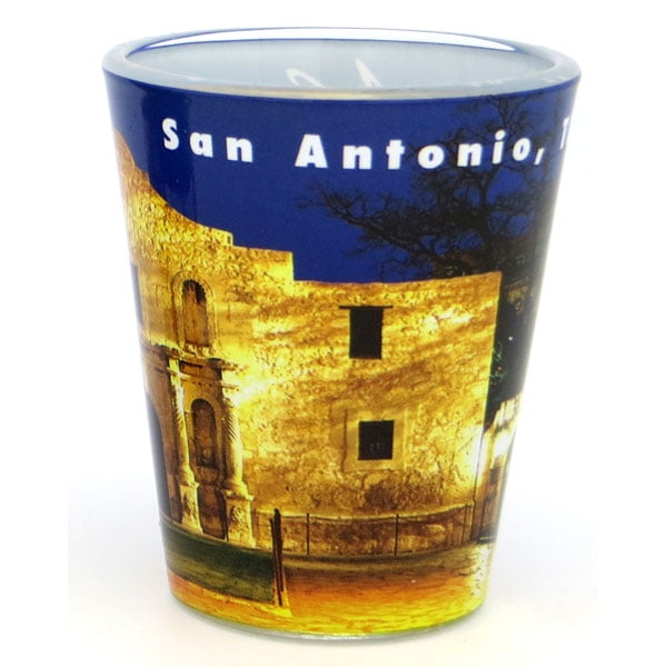 PCF Shot Glass The Alamo San Antonio TX - 1.5 oz Capacity - Walmart.com