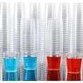 Shot Glasses, Clear Plastic Disposable Hard Cups, Mini Cups for Sauce ...