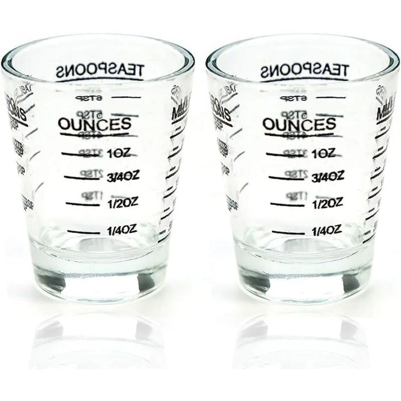 Shot Glasses Measuring cup Liquid Heavy Glass Wine Glass Espresso Shot ...