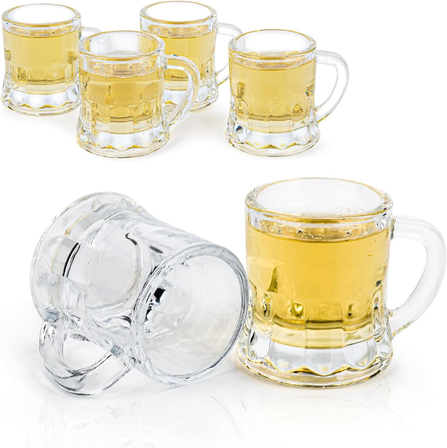 Shot Glasses with Handle,Mini Beer Mug Shot Glasses,Party Home Dining ...