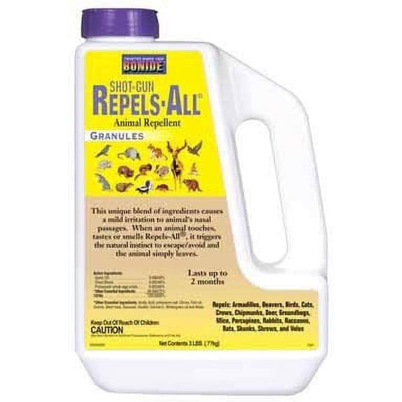 Shot-Gun Repels-All Animal Repellent Granules - Walmart.com