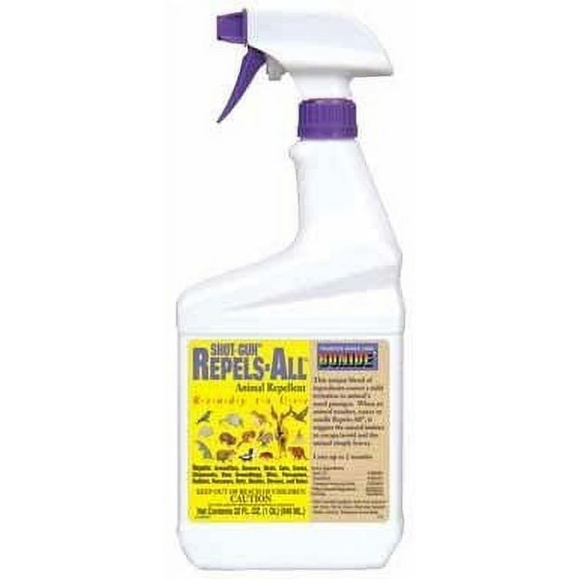 BONIDE Repels-All Animal Repellent Spray - Ready to Use, Deterrent ...