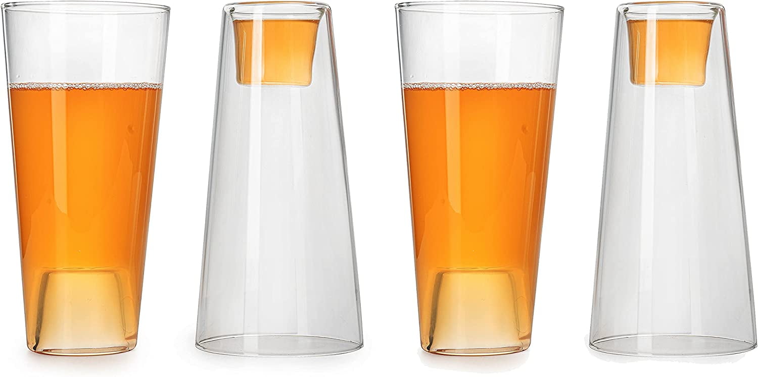Shot in the Pint Glass, Take a Shot Then Flip Your Glass Over and Down ...
