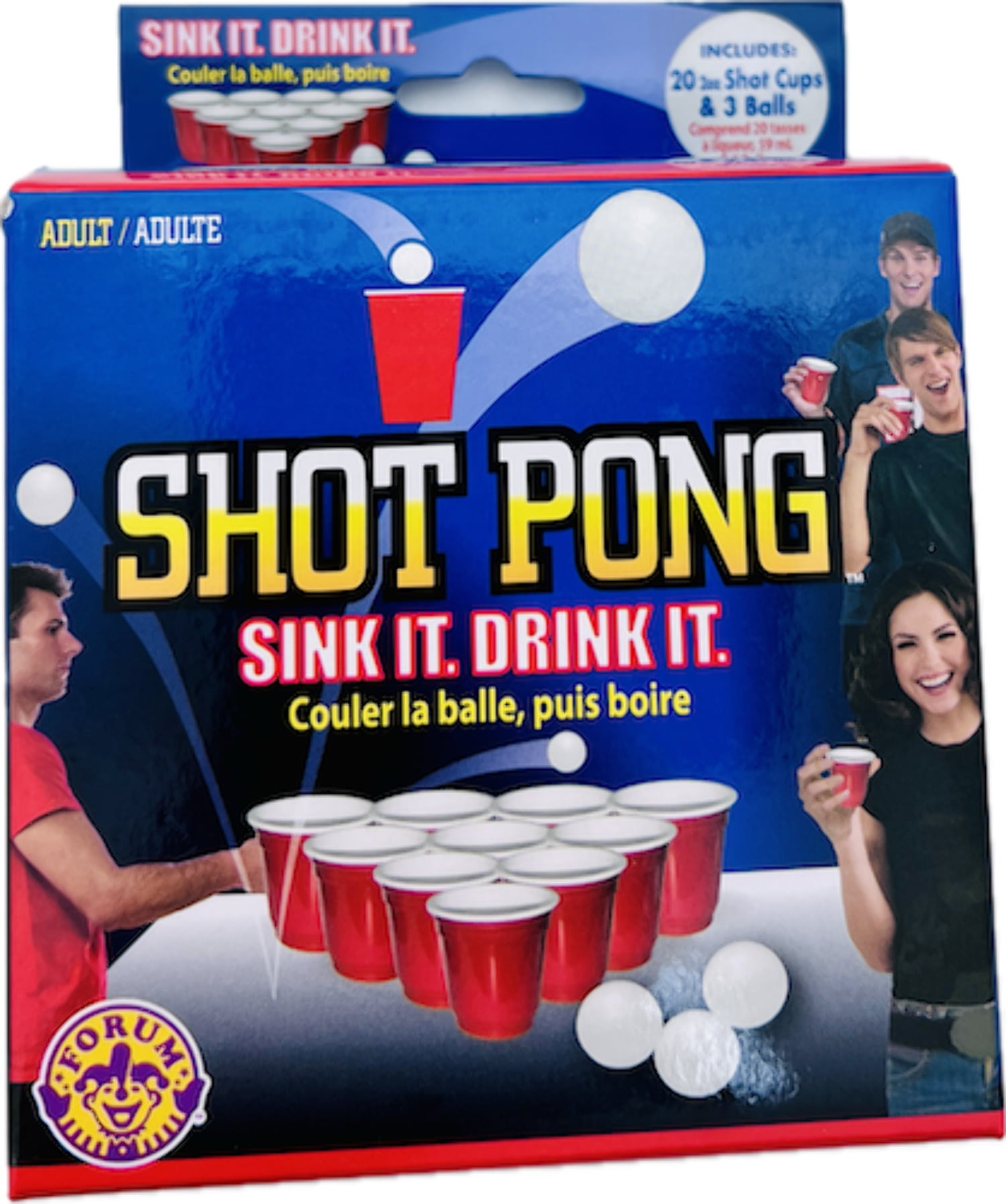 Shot Pong Drinking Game - Walmart.com