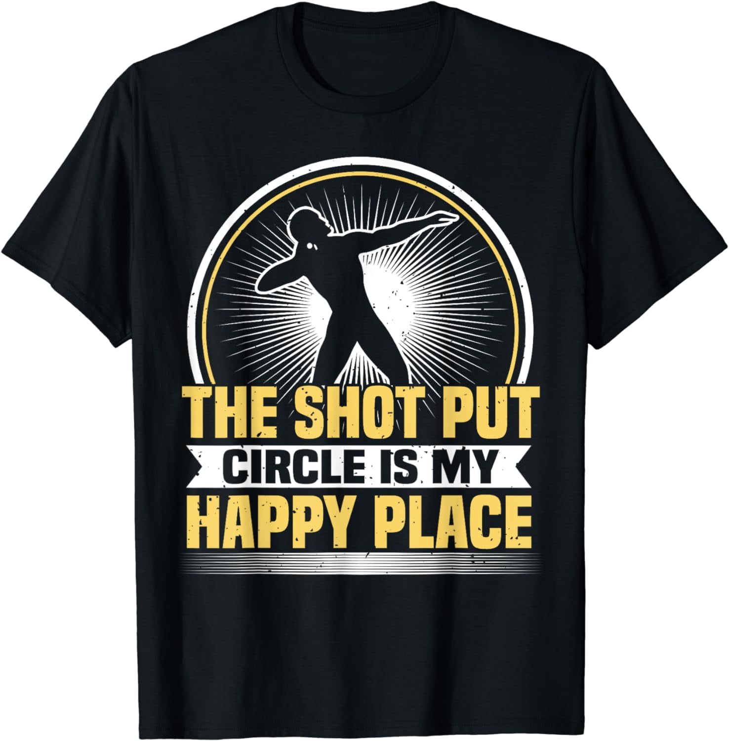 Shot Put Athlete Saying, Shot Put Circle, Thrower T-Shirt - Walmart.com