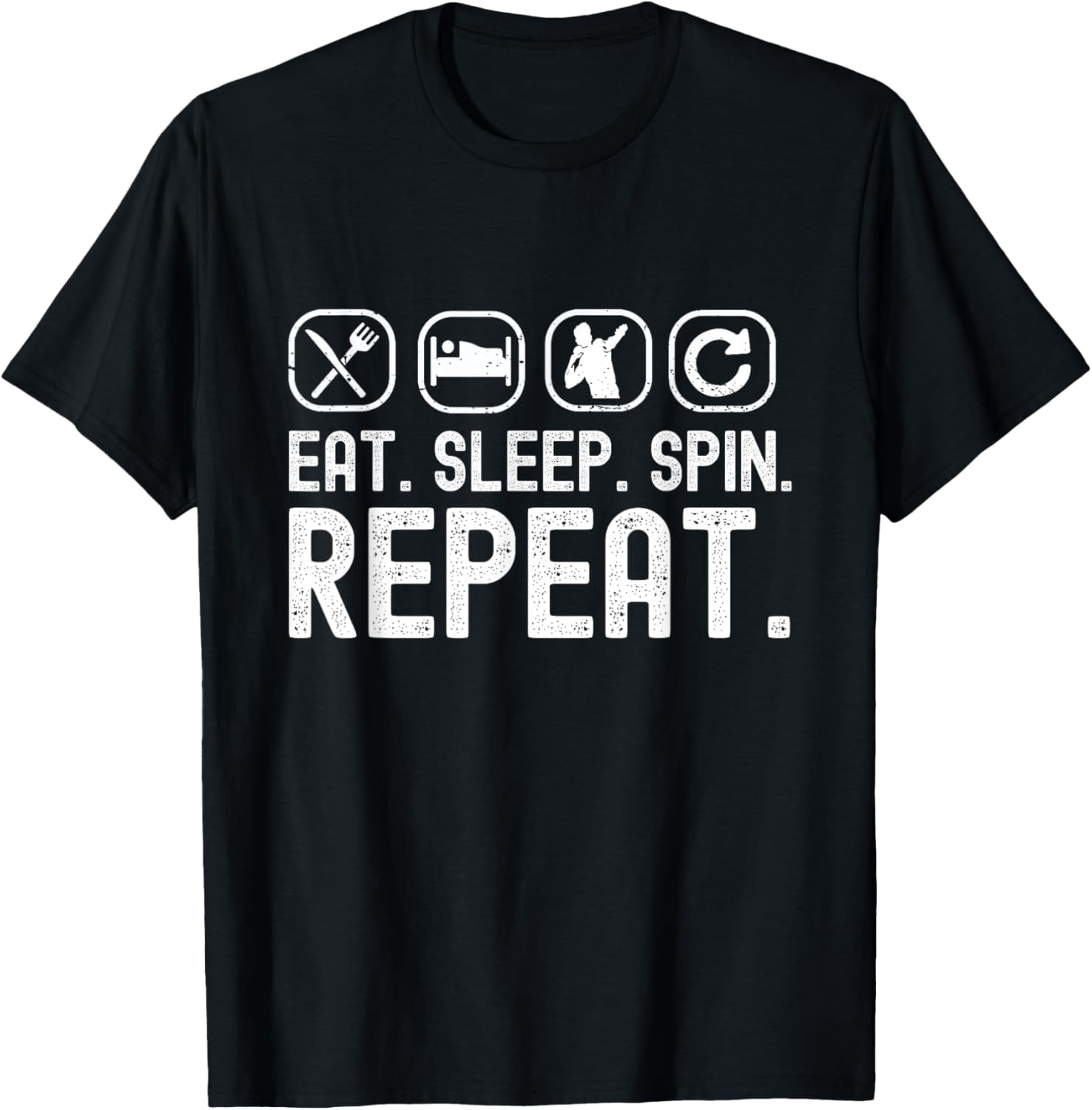 Shot Put Track And Field Throwing Eat Sleep Spin Repeat T-Shirt ...