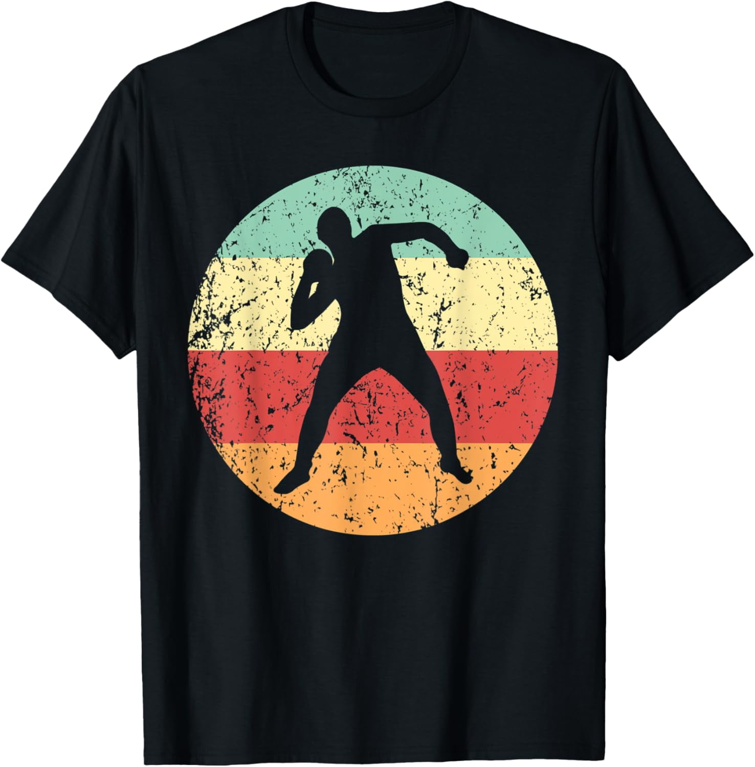 Shot Put Vintage Track And Field Cool Retro 1970's Style T-Shirt ...