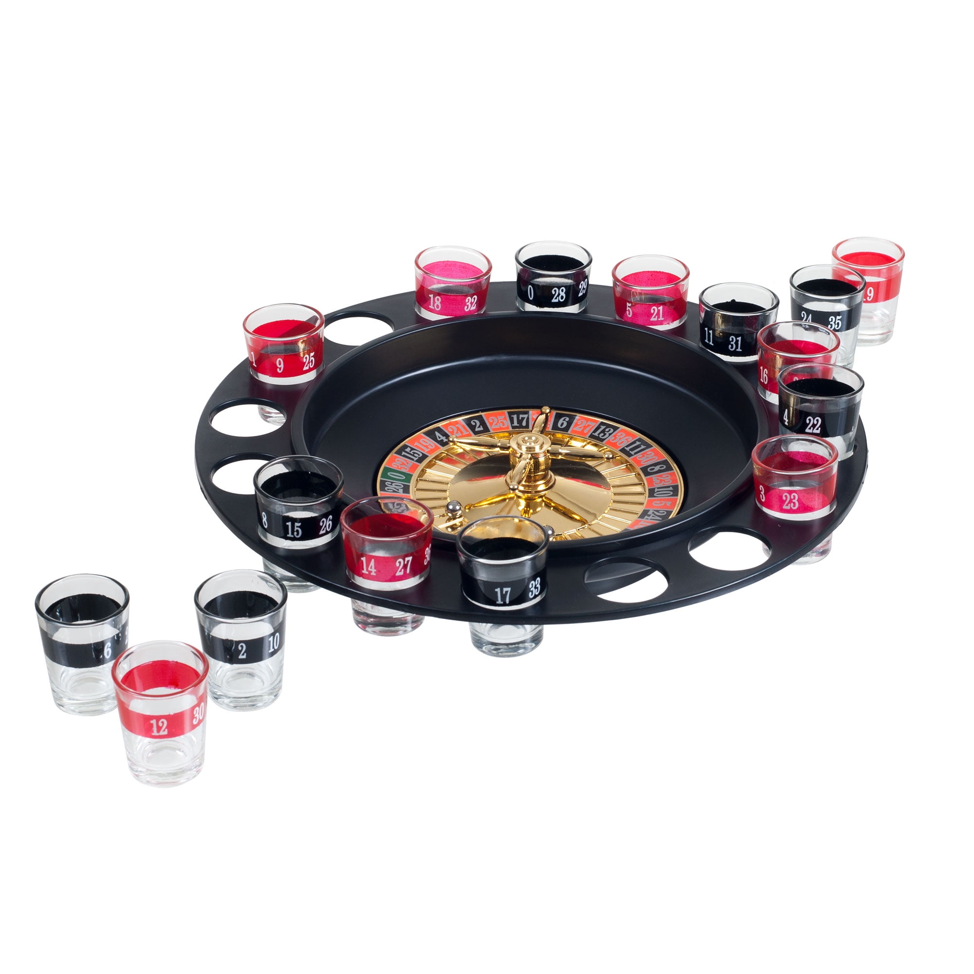 Shot Roulette Casino Drinking Game - Walmart.com