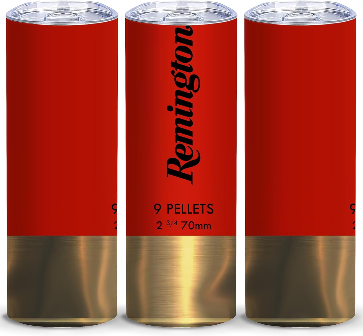 Shotgun Shell Style Insulated Skinny Tumblers Cup Coffee Mug with Lid ...