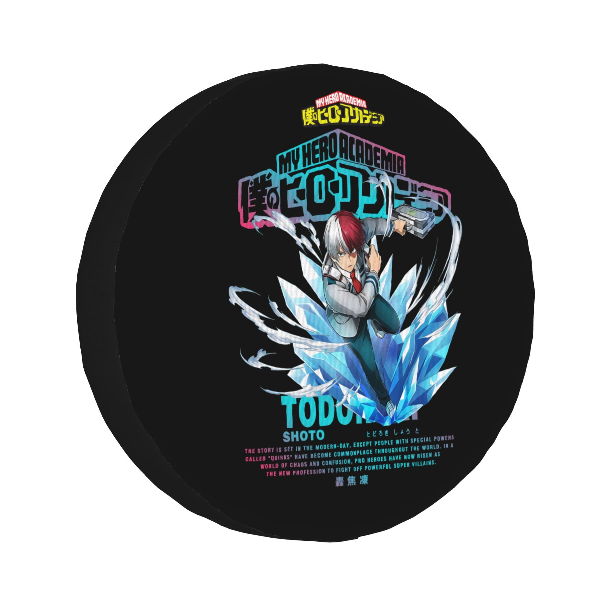 Shoto Todoroki My Hero Academia Universal Spare Tire Cover,14,15,16,17 ...