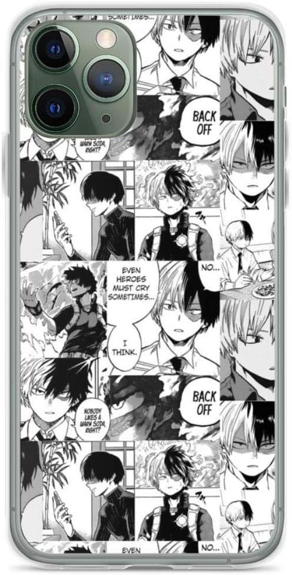 Shoto Todoroki Panel Phone Case Transparent Compatible with iPhone 13 6 ...