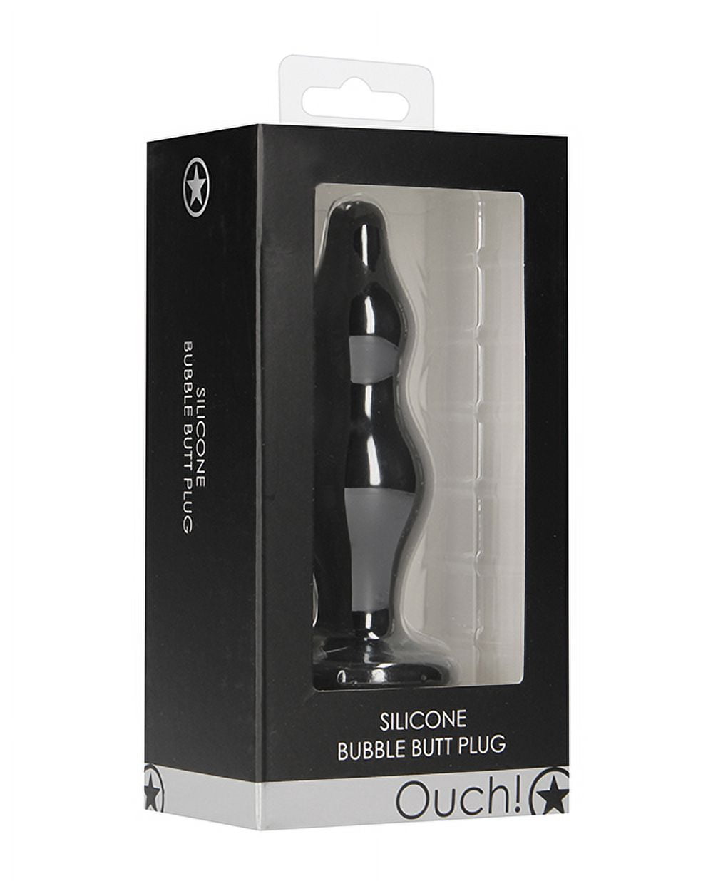 Shots Ouch Bubble Butt Plug - Black - Walmart.com