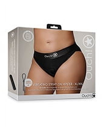 Shots Ouch! Vibrating Strap-on Hipster Black XL/2XL - Walmart.com