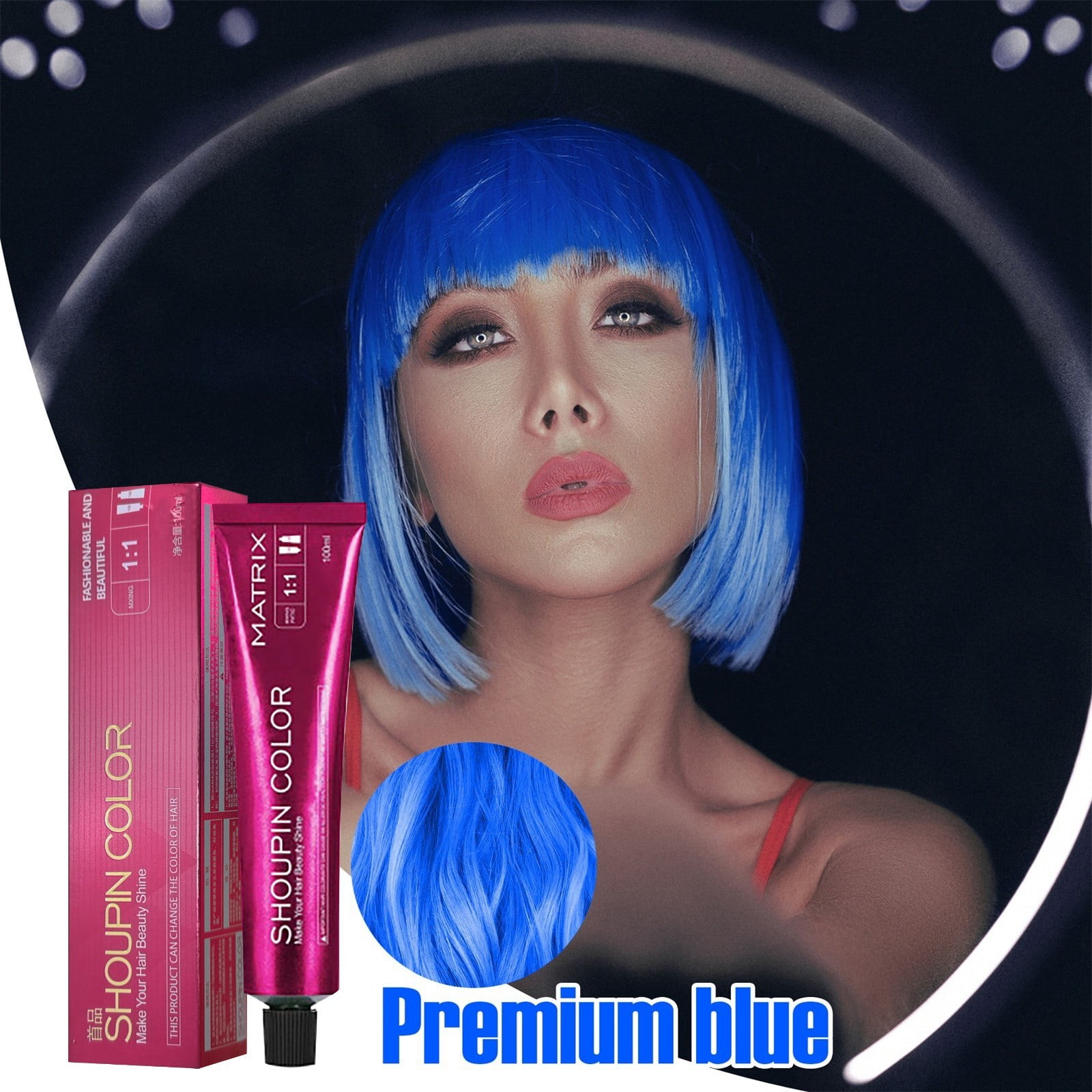 ShouPin No Bleaching Nourishing Permanent Hair Color - Ammonia-Free ...
