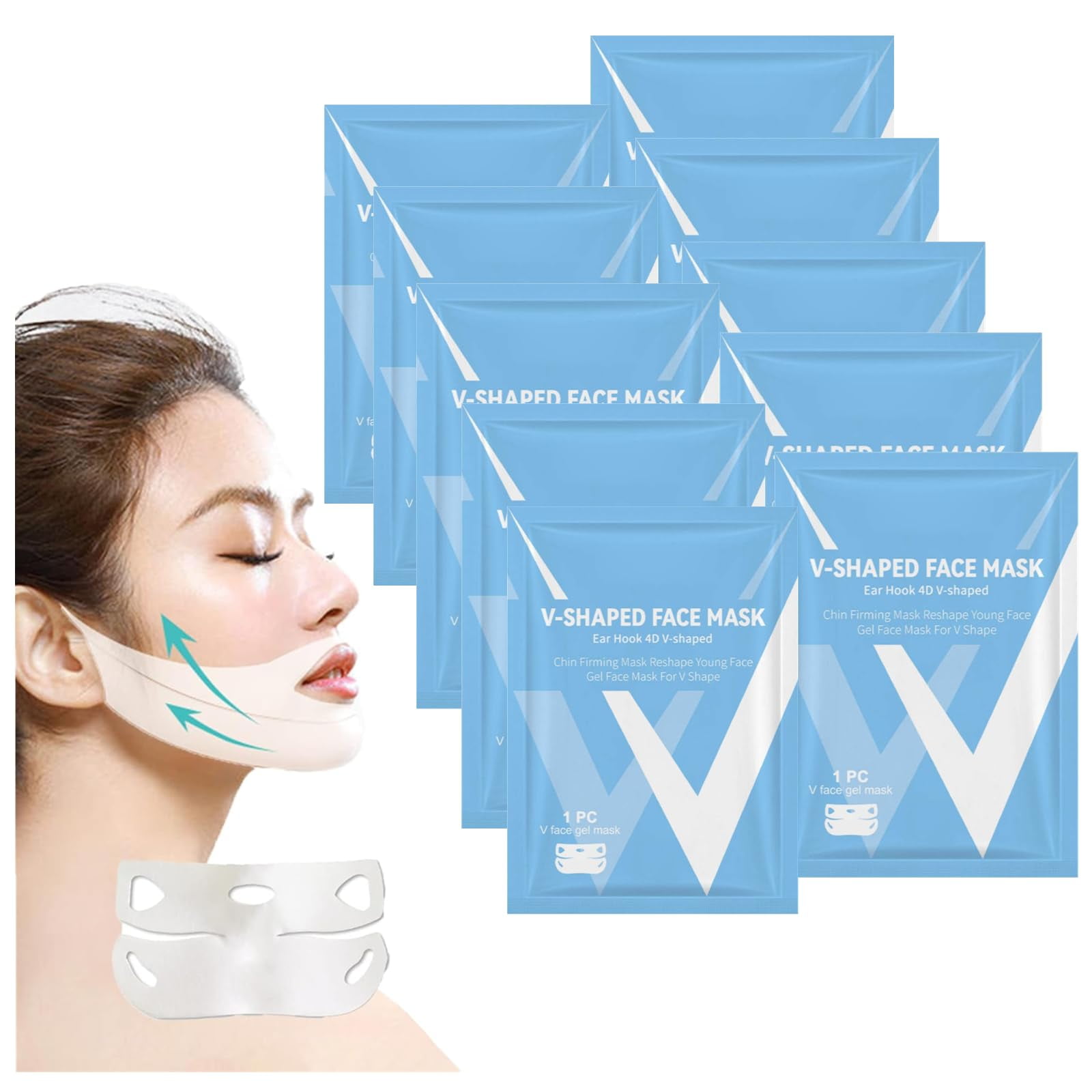 ShouWei Generic Bloskin Double Chin Mask Reusable - Bloskin Lifting ...