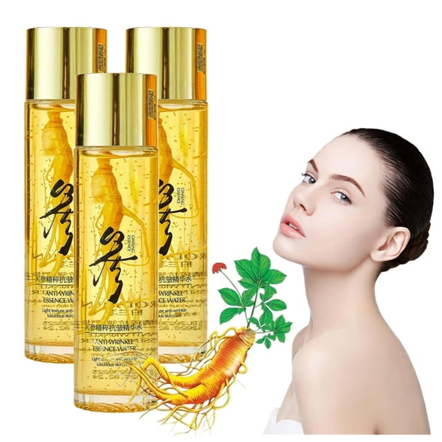 ShouWei Ginseng Extract Liquid - Peptide Anti-Wrinkle Ginseng Serum Hydration Ginseng Oil ...