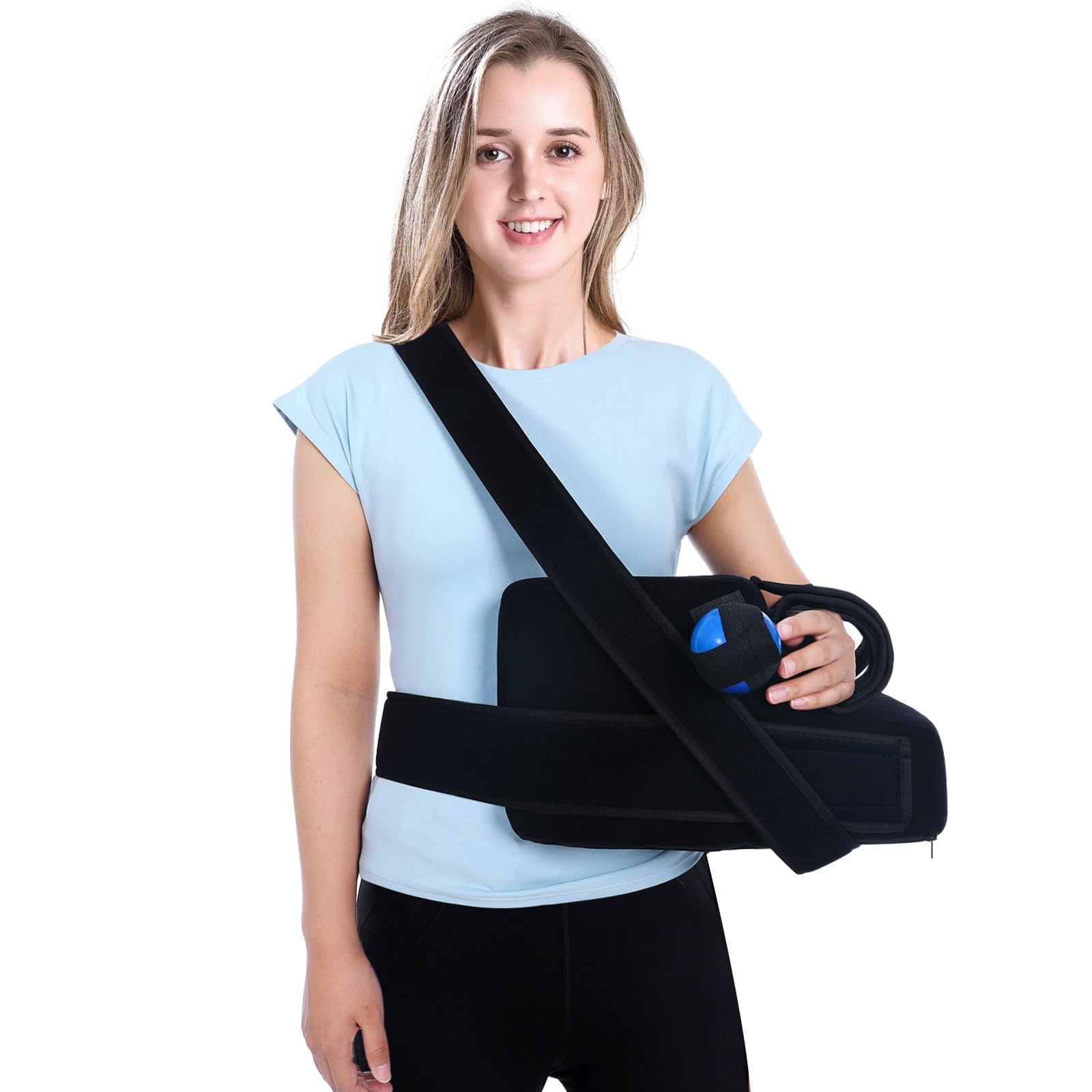 Shoulder Abduction Sling - Arm Sling for Shoulder Injury - Pain Relief ...