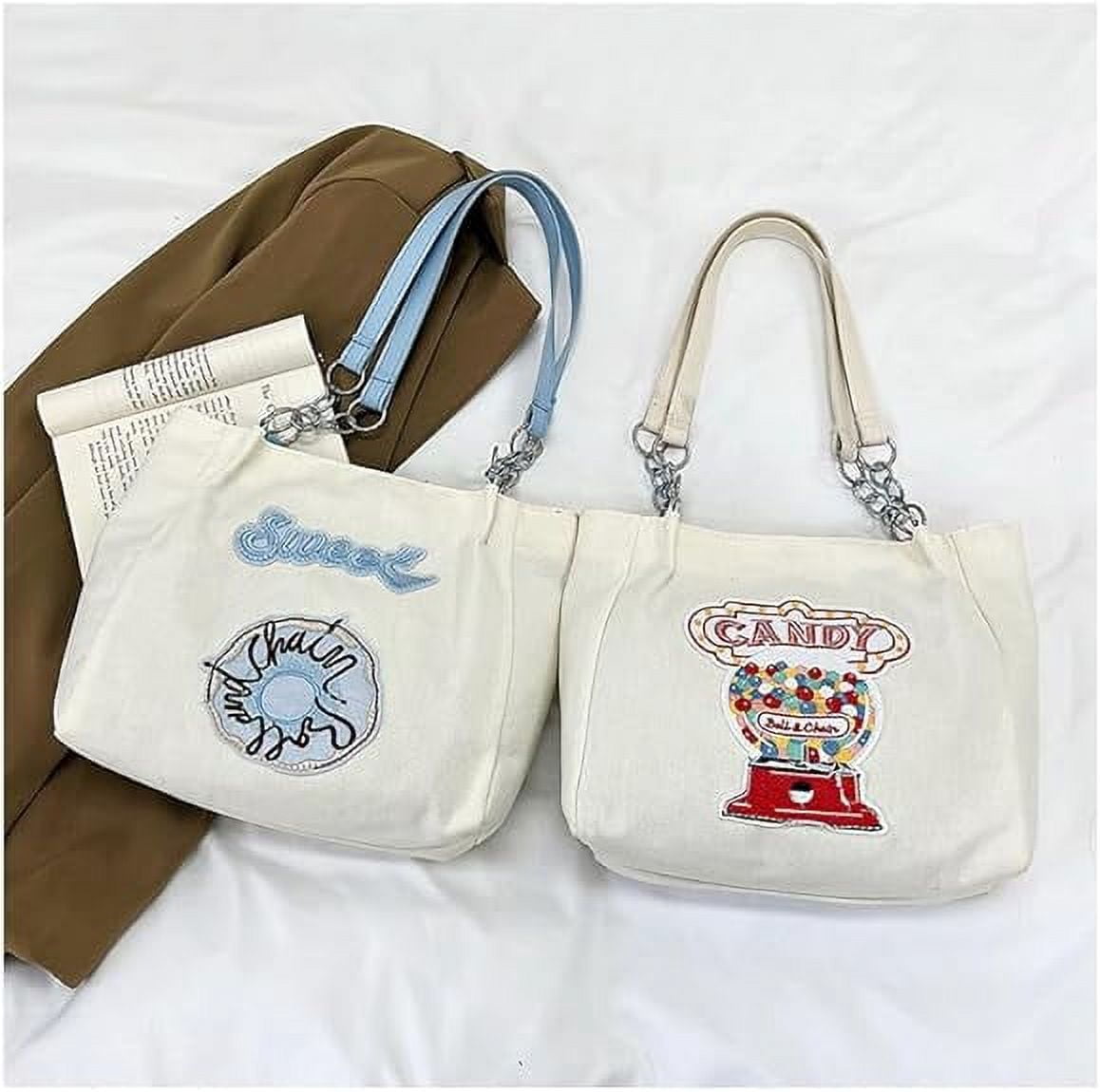 Shoulder Bag, Leather Handbags, Y2K Fashion Waterproof Handbag for ...