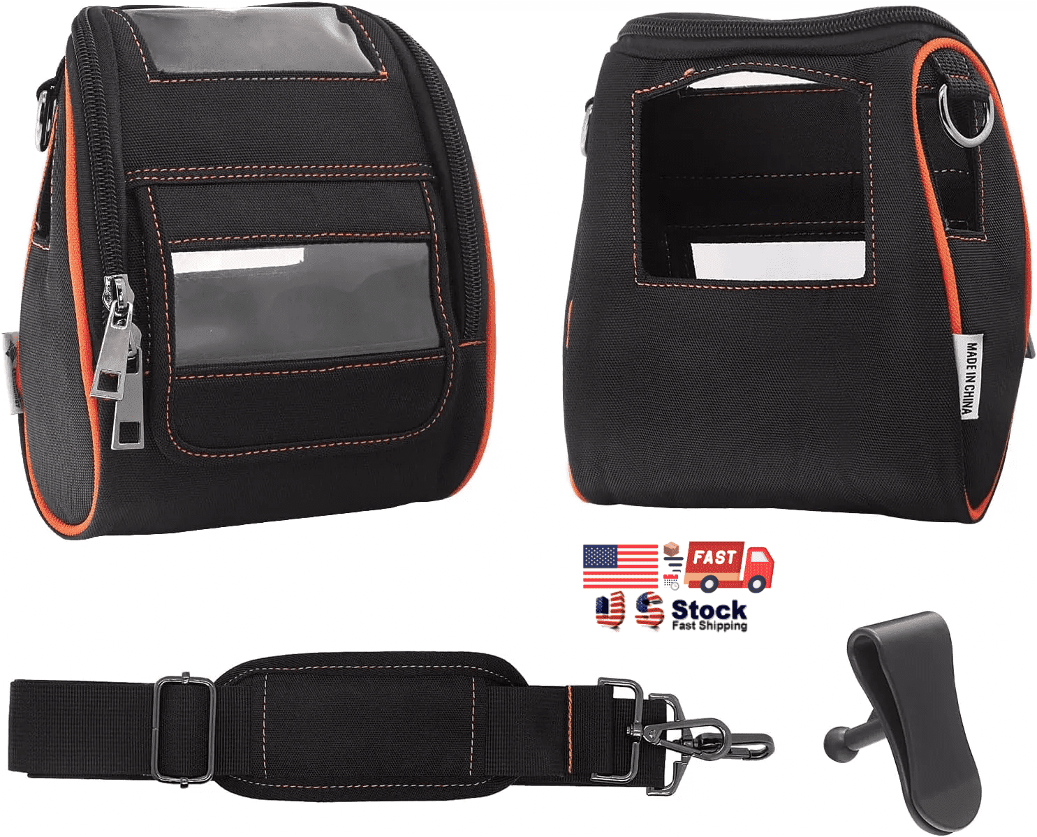 Shoulder Belt Holster Carrying Case Bag for ZEBRA ZQ520 ZQ521 Label ...