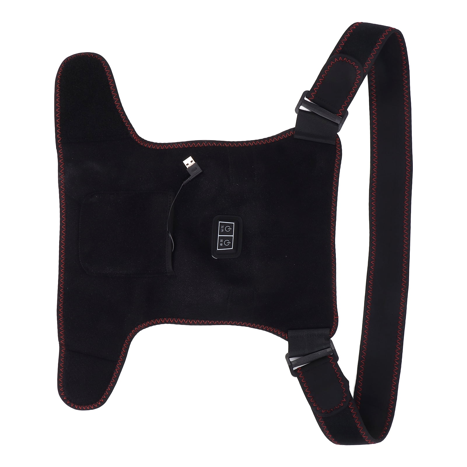 Shoulder Compression Wrap, Heated Shoulder Wrap Brace Muscles ...