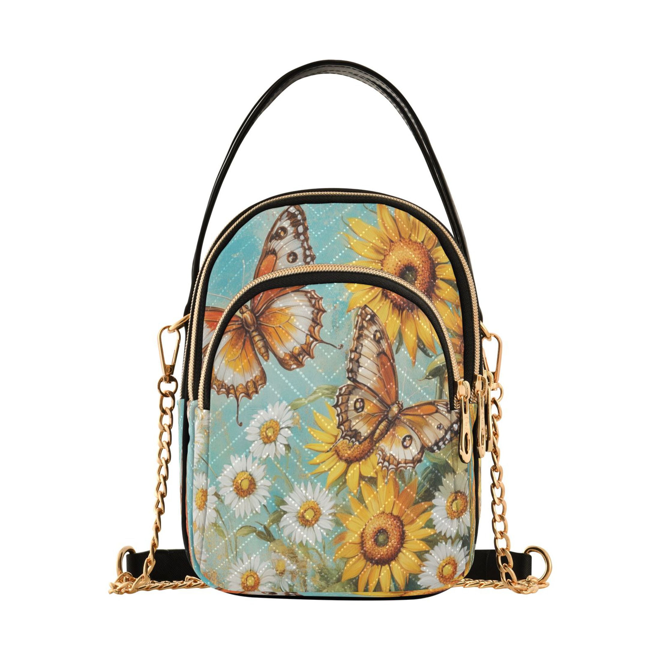 Shoulder Handbag Women's Crossbody Handbags 5.91x3.15x8.27 Inch Bank ...