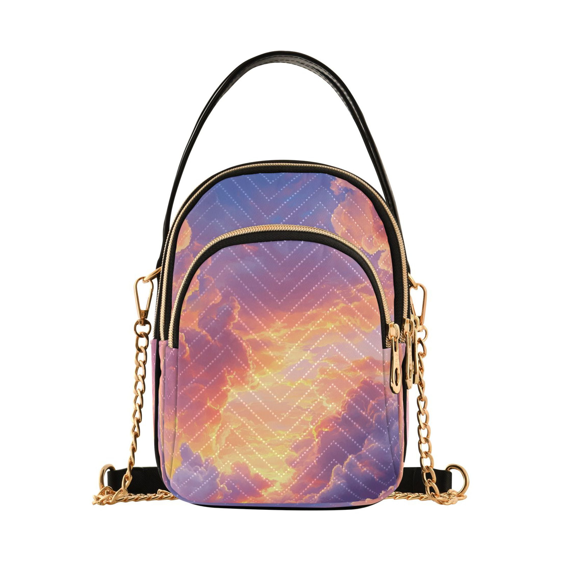 Shoulder Handbag Women's Crossbody Handbags 5.91x3.15x8.27 Inch Bank ...