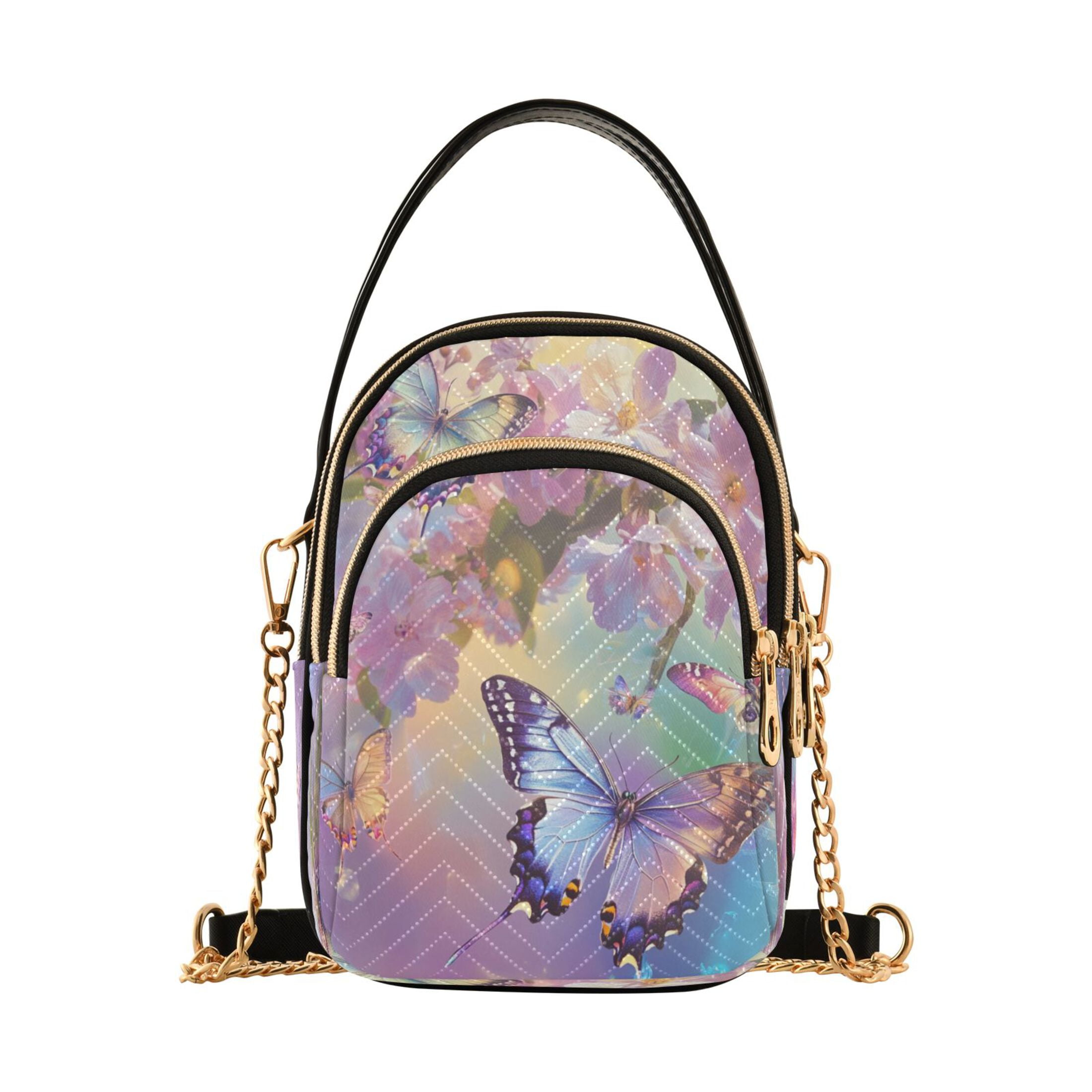 Shoulder Handbag Women's Crossbody Handbags 5.91x3.15x8.27 Inch Bank ...