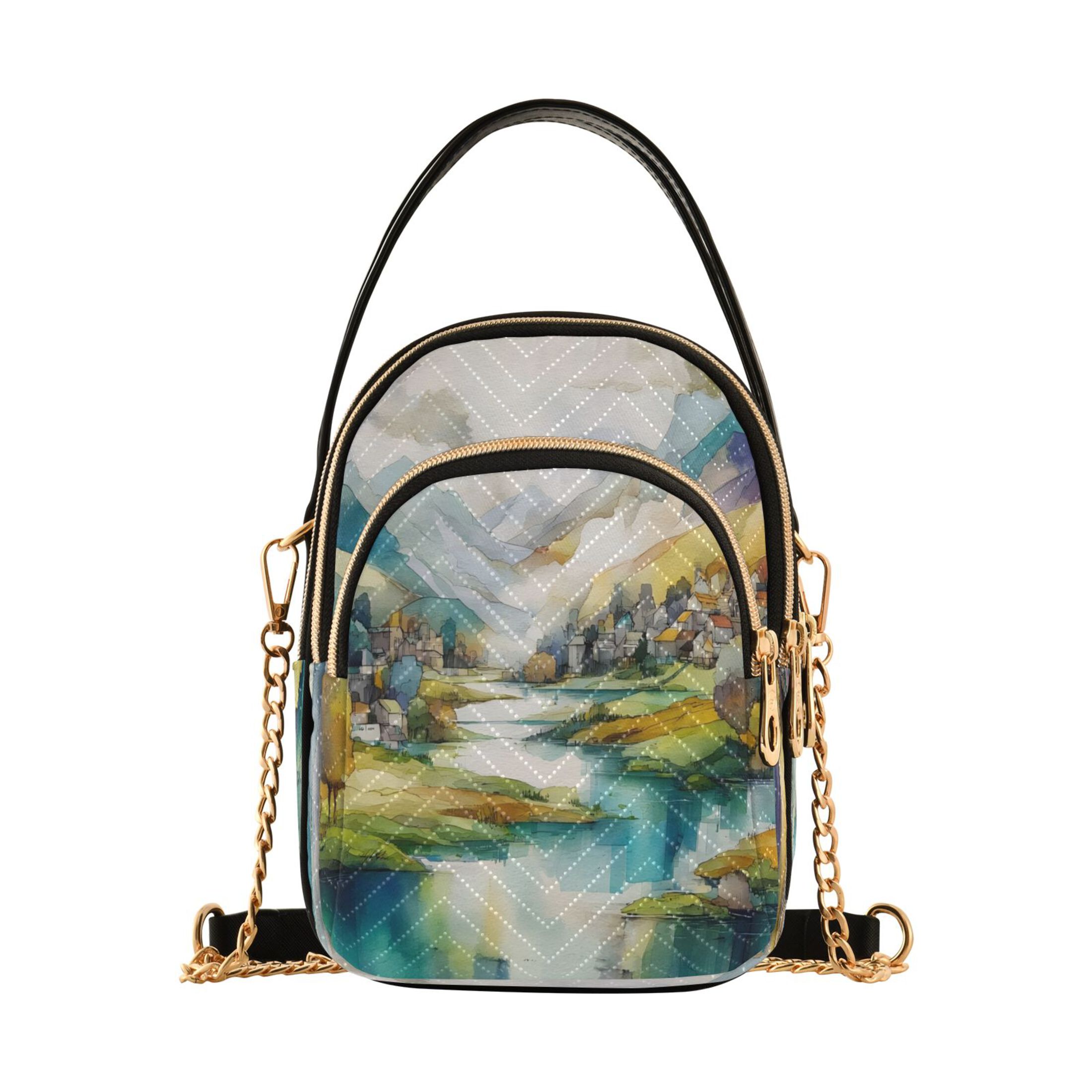 Shoulder Handbag Women's Crossbody Handbags 5.91x3.15x8.27 Inch Bank ...
