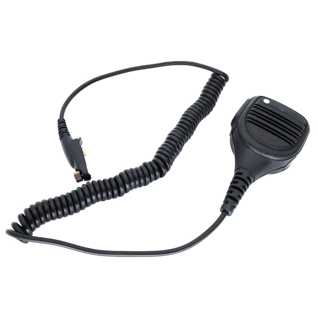Radio Speaker Mic Shoulder Lapel Hand Microphone 3.5mm Sound Jacks ...